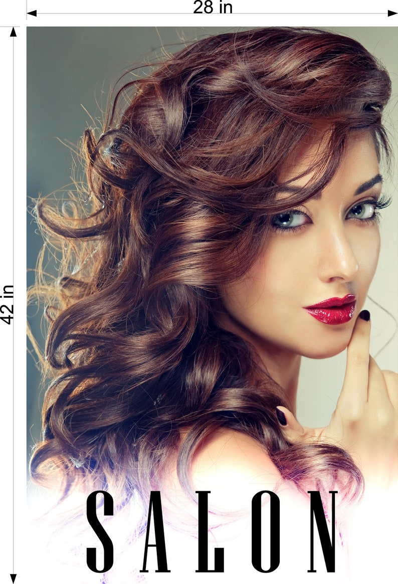 Hair Salon 02 Photo-Realistic Paper Poster Premium Interior - Etsy.de