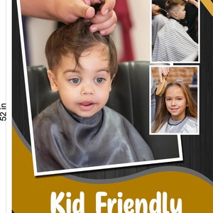 Family Hair 07 Wallpaper Fabric Poster With Adhesive Backing Wall Decal ...