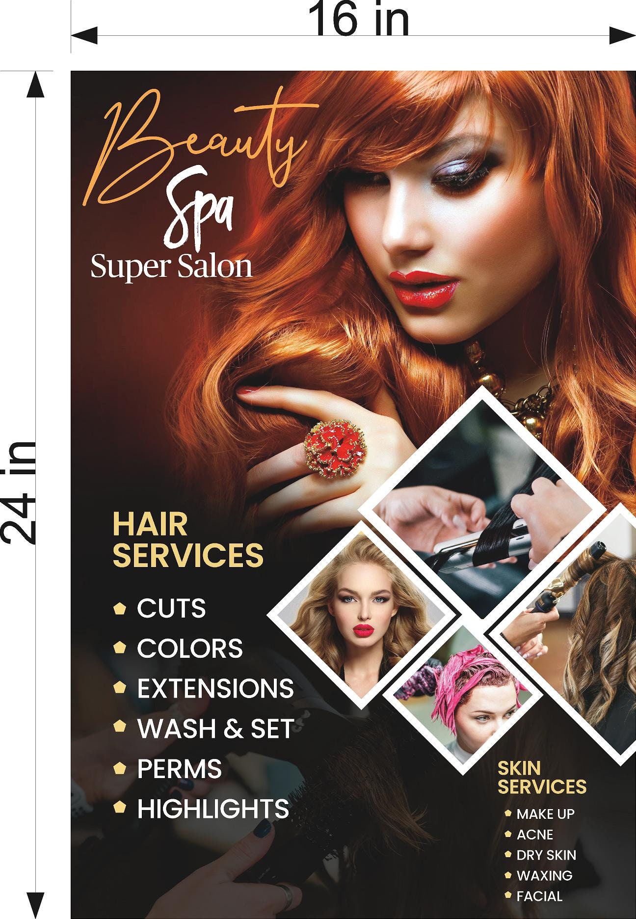 Family Hair 16 Photo-realistic Paper Poster Premium Interior Sign ...