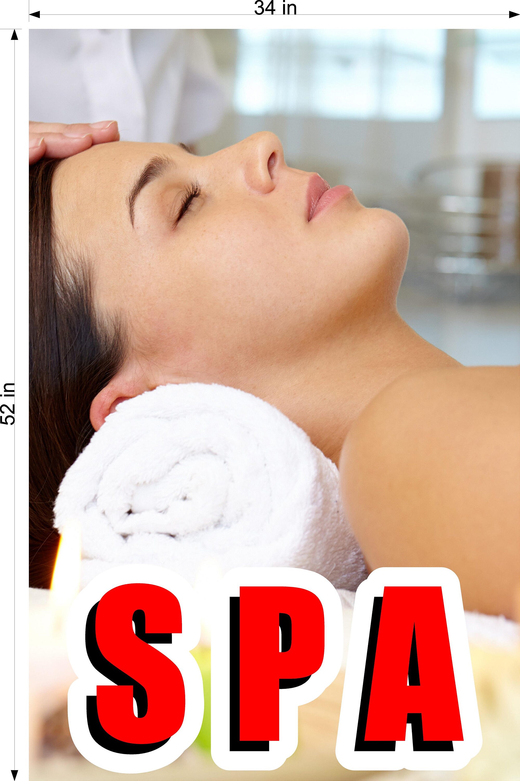 SPA 04 Wallpaper Poster With Adhesive Backing Wall Sticker - Etsy UK