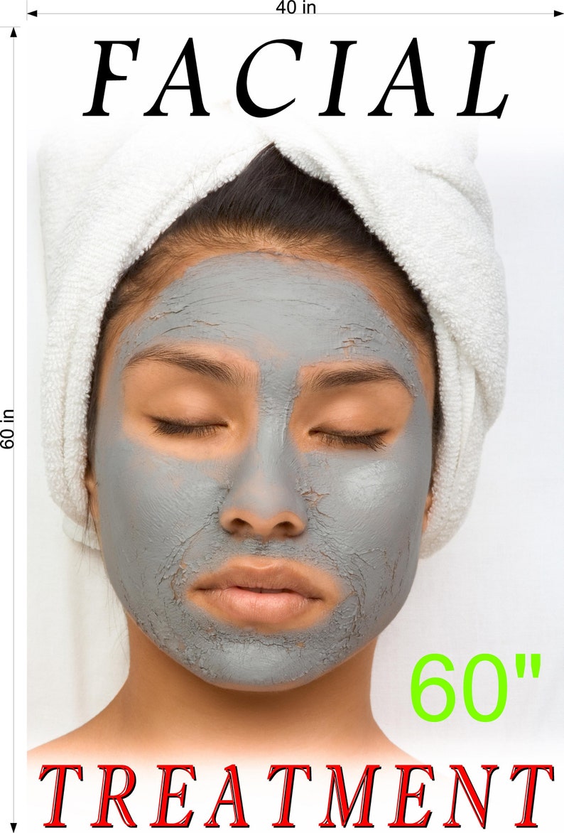 Facial 01 Photo-Realistic Paper Poster Premium Matte Interior | Etsy