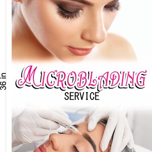 Microblading 13 Wallpaper Poster With Adhesive Backing Wall | Etsy