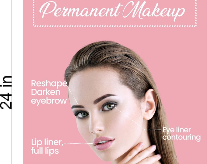 Permanent 26 Photo-realistic Paper Poster Interior Inside Sign Wall ...