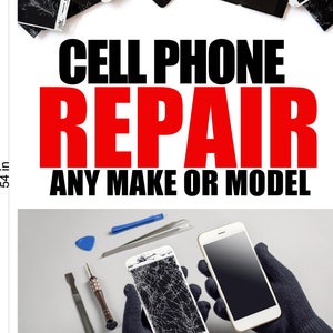 Phone Repair 03 Photo-realistic Paper Poster Premium Interior Inside ...