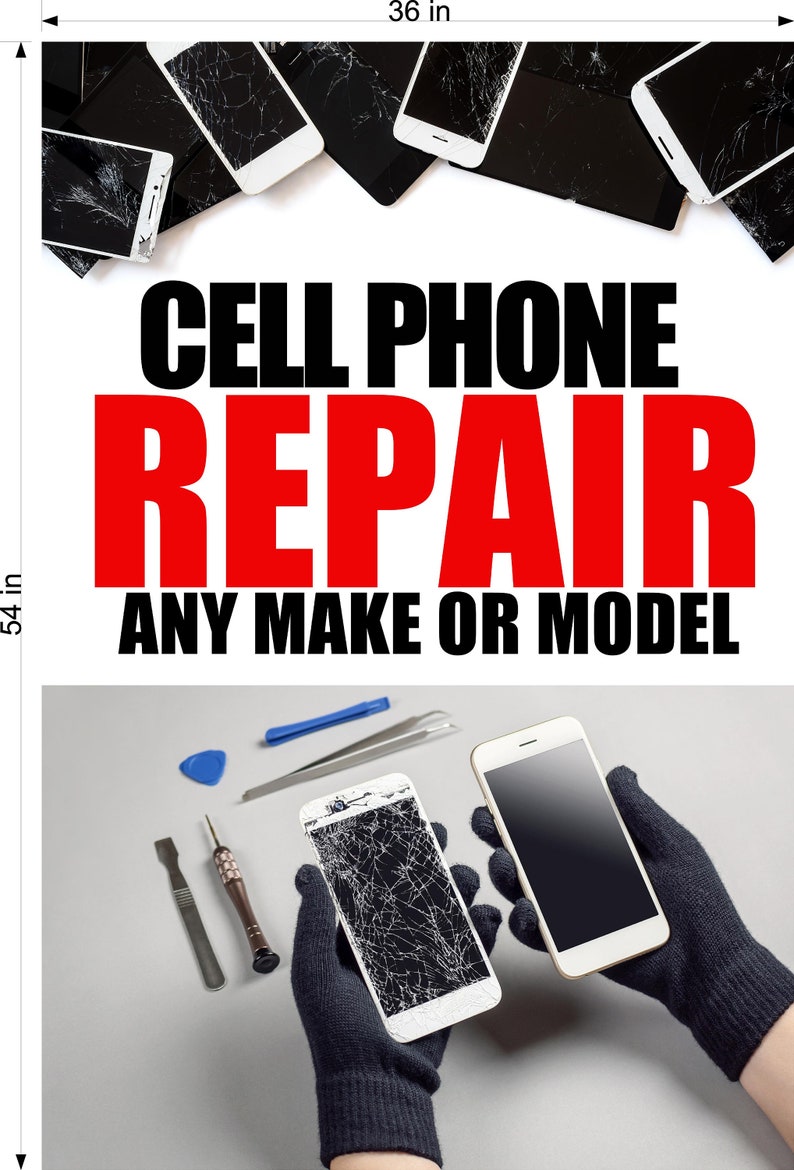 Phone Repair 03 Photo-realistic Paper Poster Premium Interior Inside ...