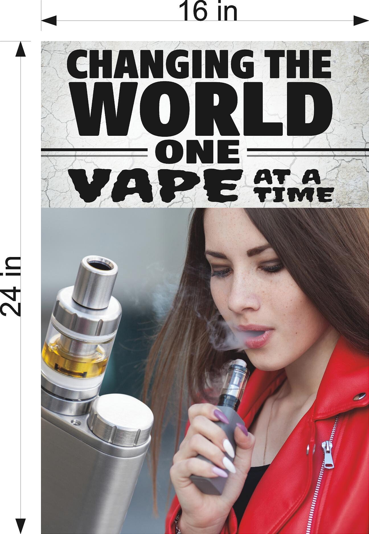 Vape 03 Photo-realistic Paper Poster Premium Interior Inside Sign Wall ...