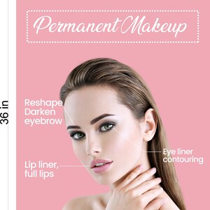 Permanent 26 Photo-realistic Paper Poster Interior Inside Sign Wall ...