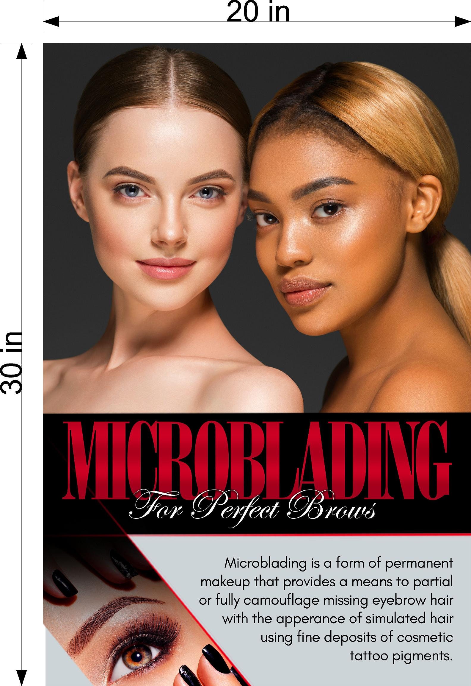 Permanent 17 Photo-realistic Paper Poster Premium Interior Inside Sign ...