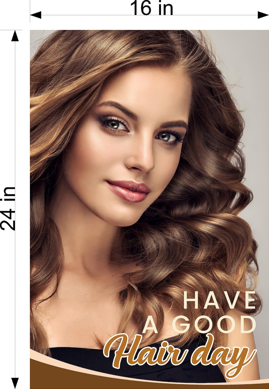 Hair Salon 31 Photo-realistic Paper Poster Premium Interior Inside Sign ...