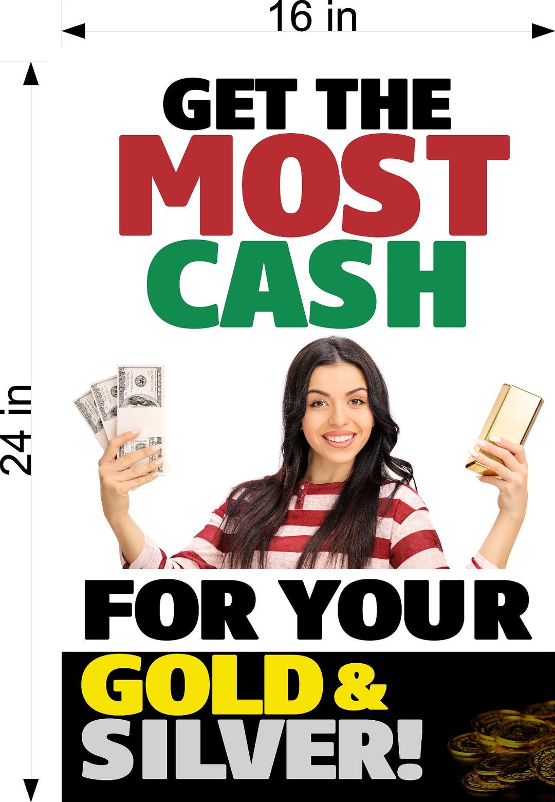 Pawn Shop 03 Photo-realistic Paper Poster Premium Interior Inside Sign ...