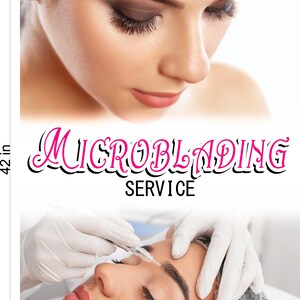 Microblading 13 Photo-realistic Paper Poster Premium Interior Inside ...