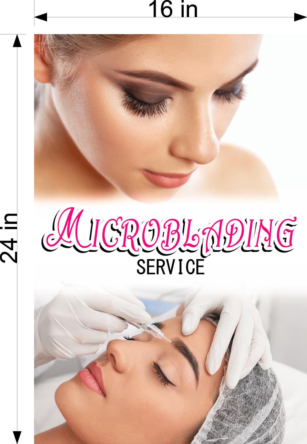 Microblading 13 Photo-realistic Paper Poster Premium Interior Inside ...