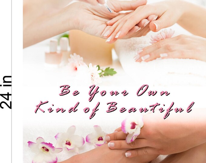 Salon 76 Perforated Mesh One Way Vision Window Vinyl See-through Sign ...