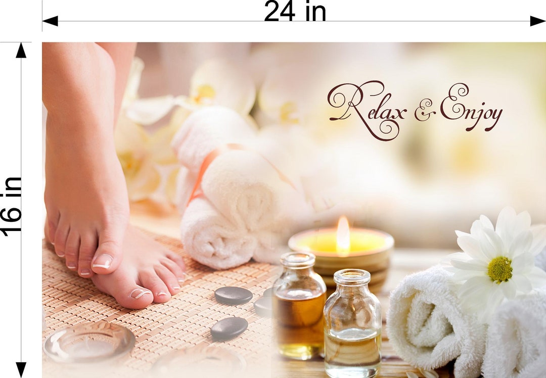 Spa 40 Interior/exterior Window Decal Vinyl Adhesive Front Poster ...