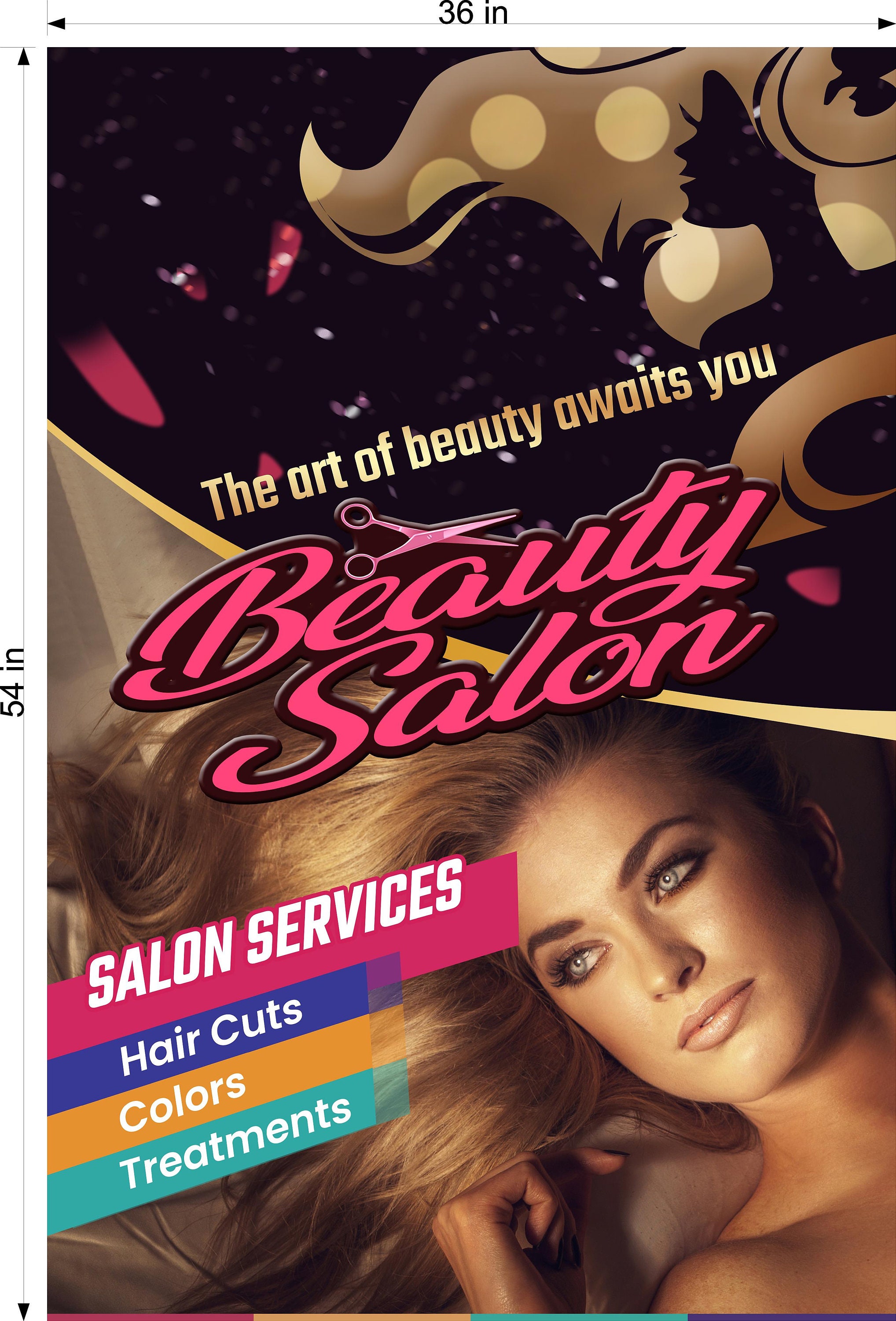 Beauty Salon Poster Design