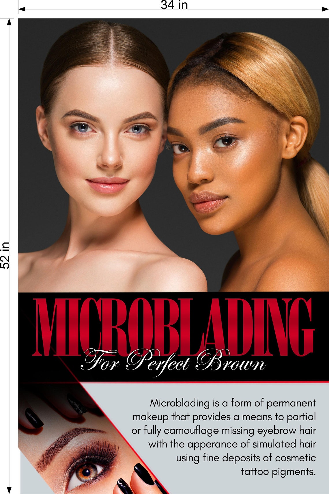 Permanent 17 Wallpaper Poster with Adhesive Backing Wall | Etsy