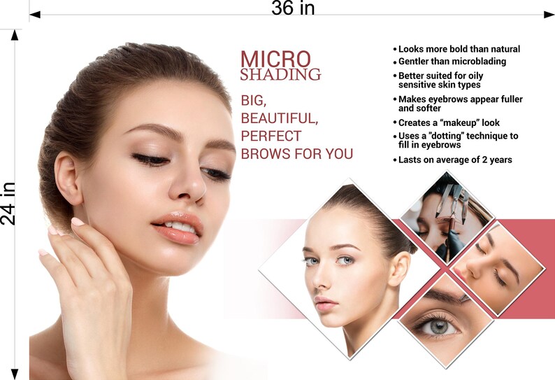 Microshading 10 Photo-realistic Paper Poster Sign Wall Window Non ...