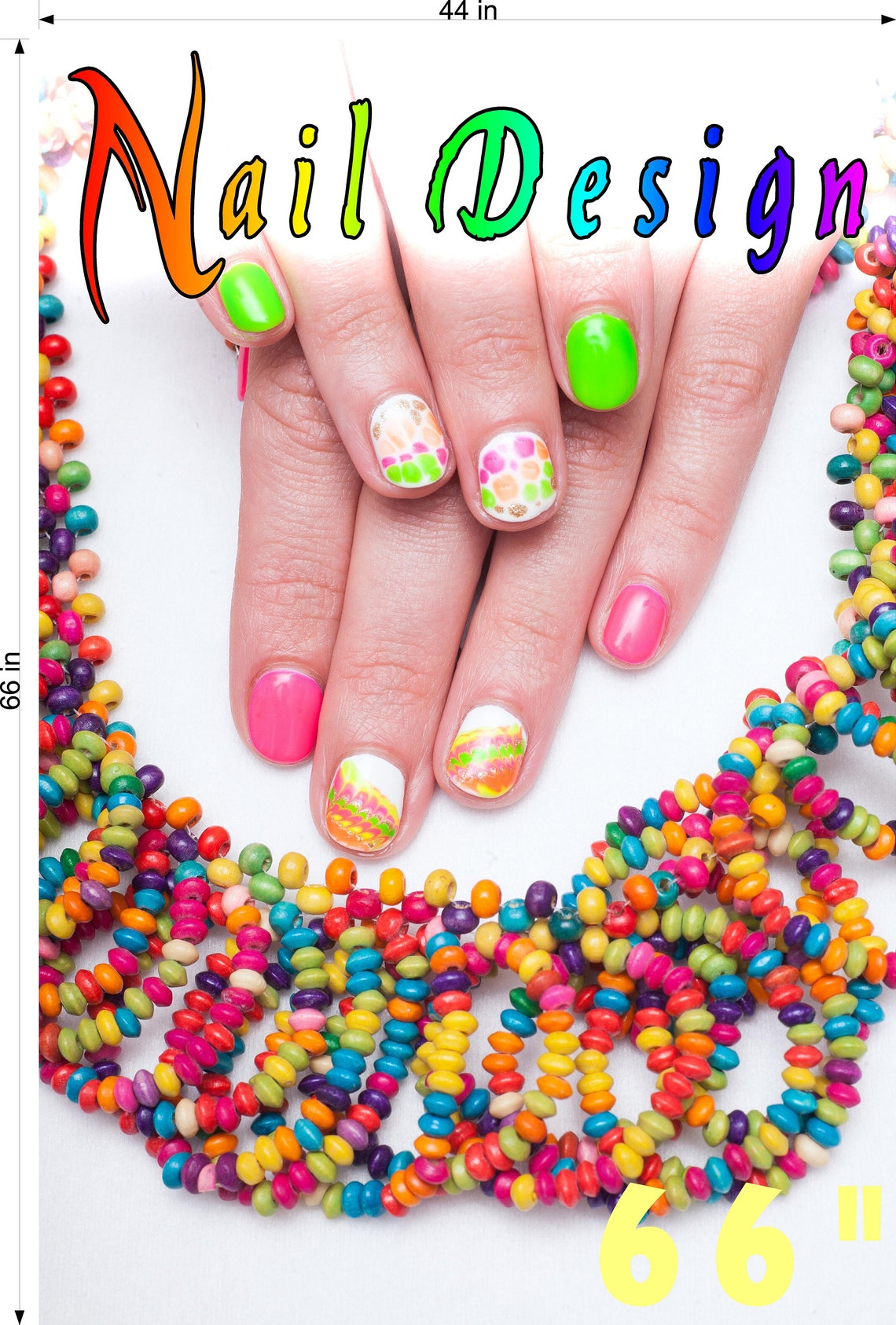 Nail Design 02 Photo-Realistic Paper Poster Premium Matte | Etsy