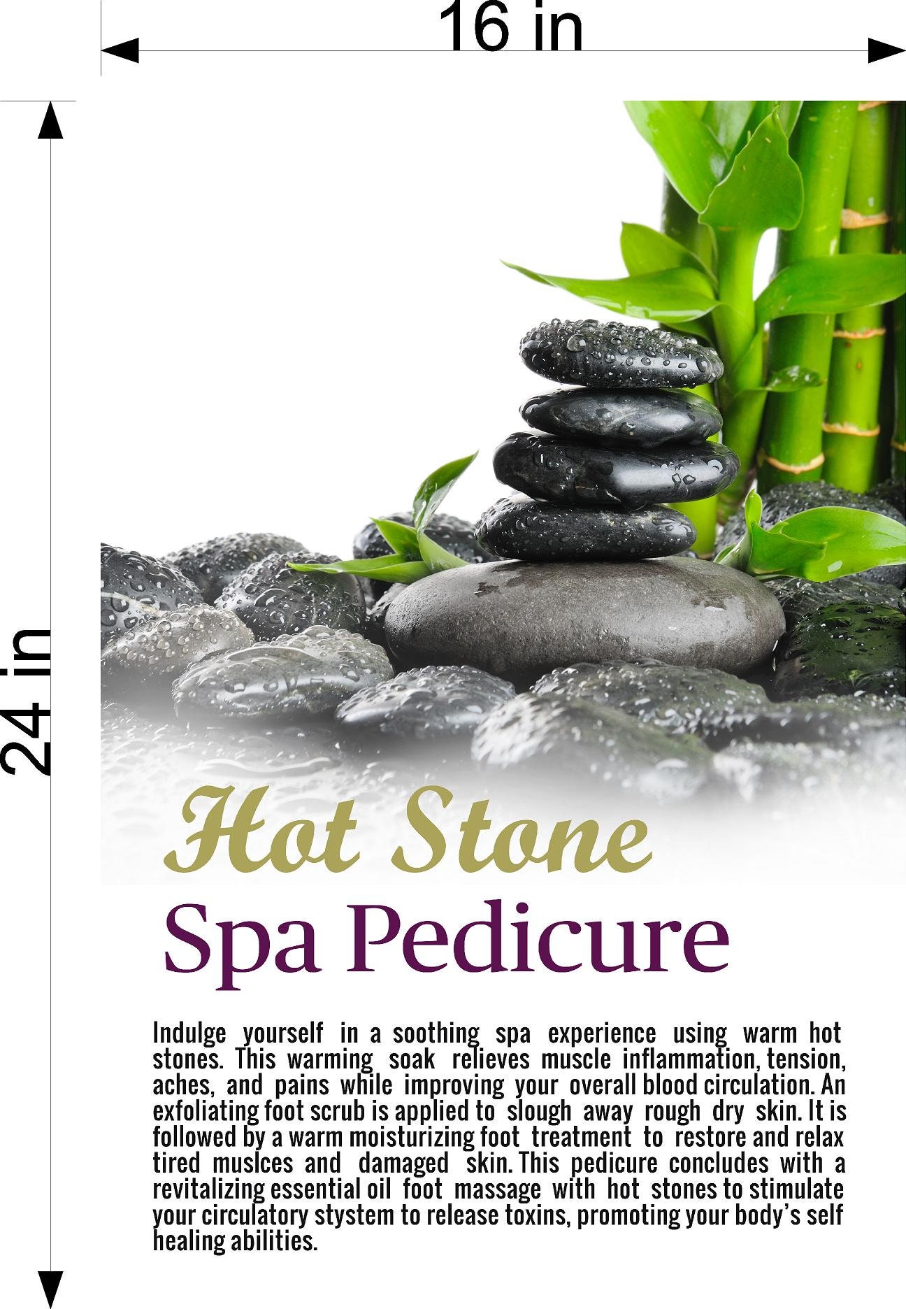 SPA 23 Wallpaper Poster With Adhesive Backing Wall Sticker Décor ...