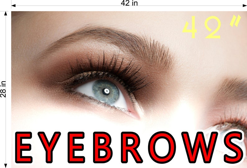 Eyebrows 01 Perforated Mesh One Way Vision See-Through Window | Etsy