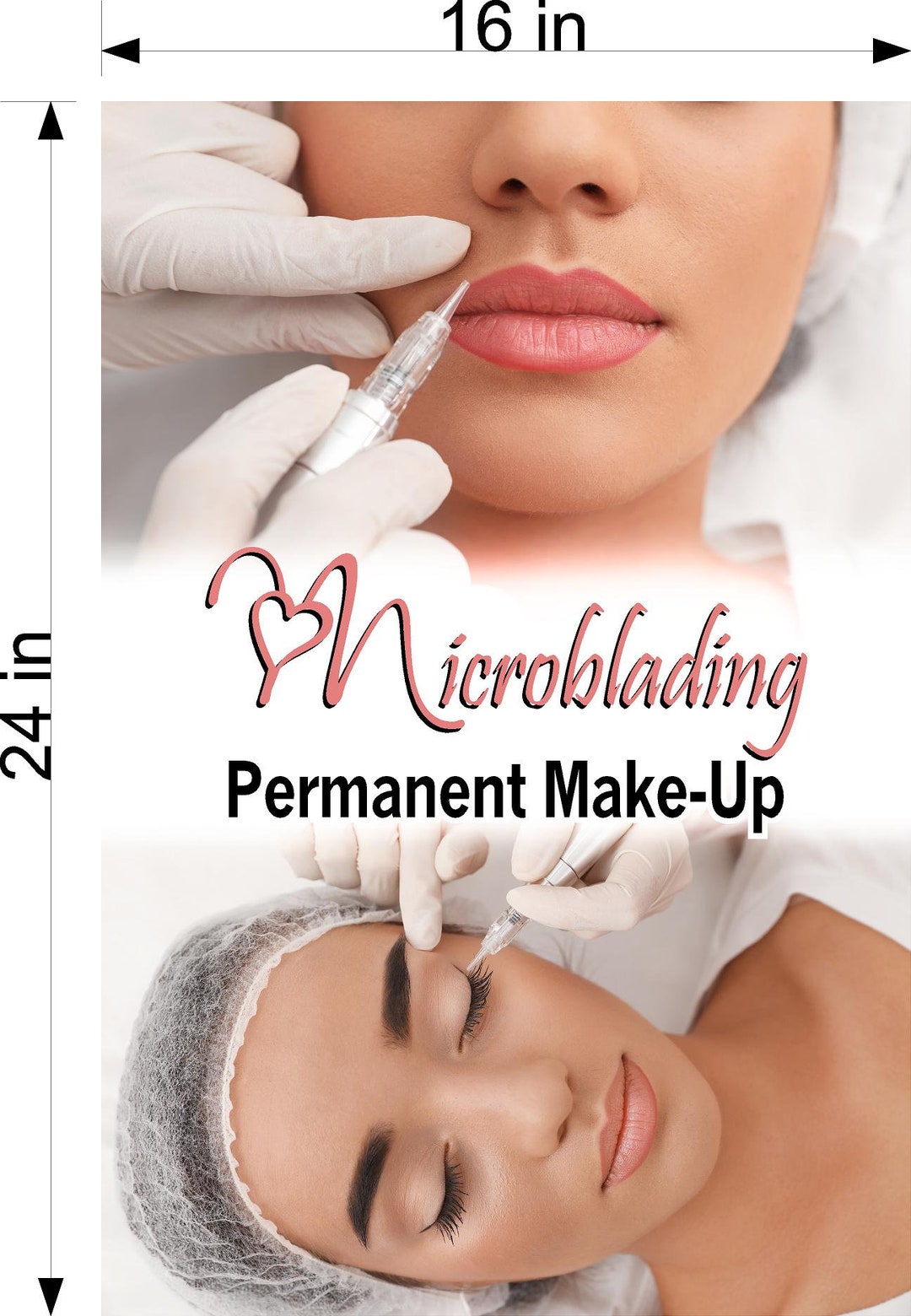 Microblading 15 Translucent Window Film Interior/exterior Adhesive ...