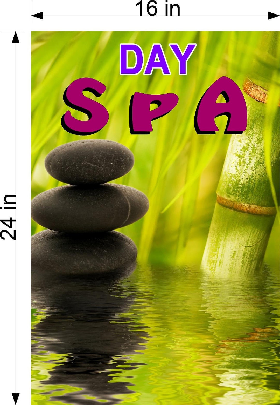 Spa 11 Photo-realistic Paper Poster Premium Interior Inside Sign ...