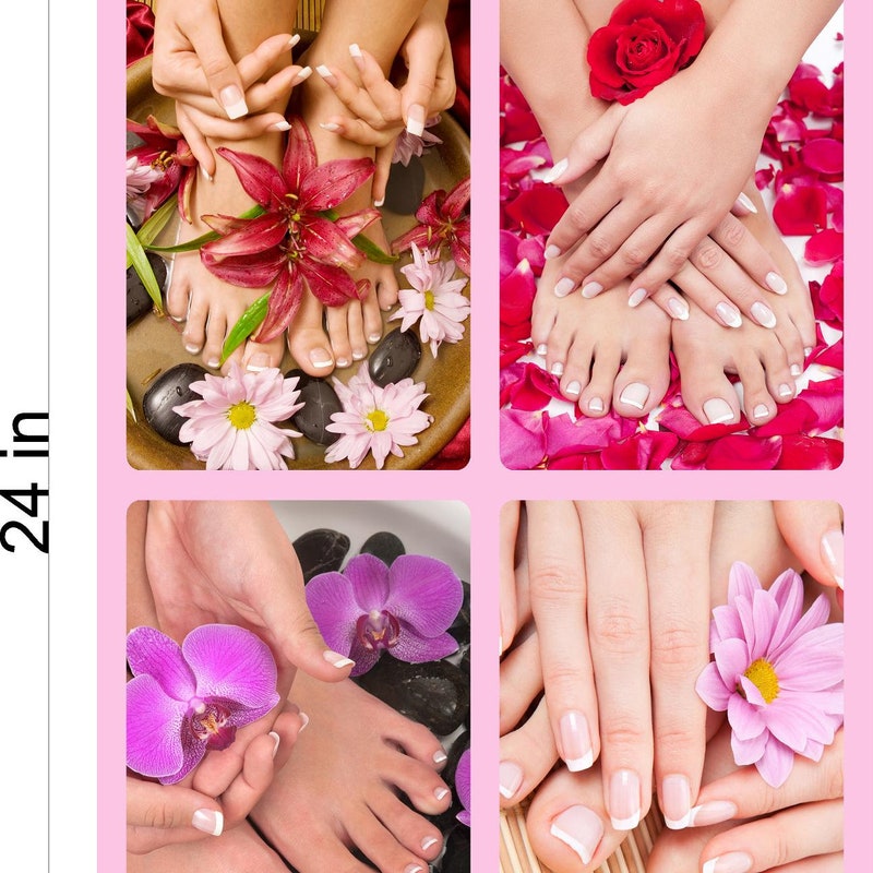 Nail Salon Window Posters - Etsy