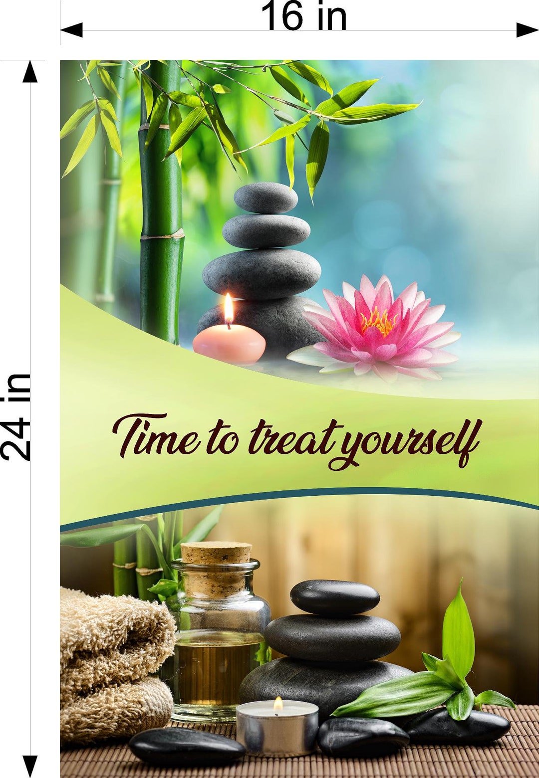 Spa 37 Interior/exterior Window Decal Vinyl Adhesive Front Poster ...