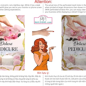 Salon 72 Perforated Mesh One Way Vision Window Vinyl See-through Sign ...