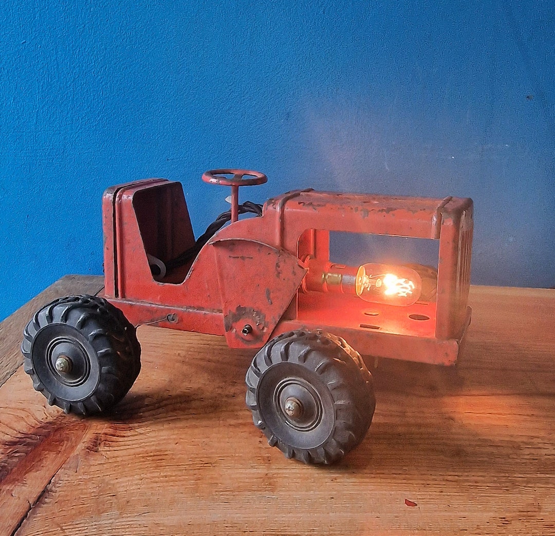 HIGHLY Collectable Vintage Tri-ang Digger Lamp, Table Lamp, Desk ...