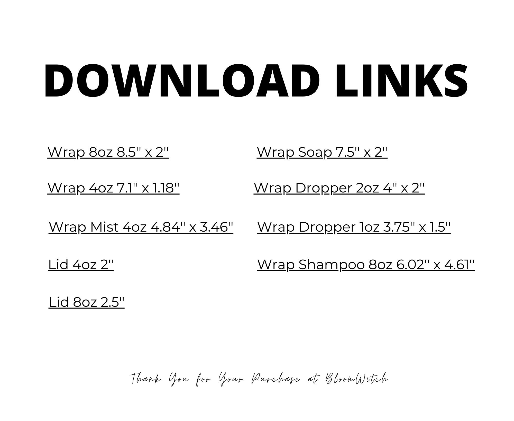 Editable White Labels Bottle and Jar Product Label Set for Canva, Label ...