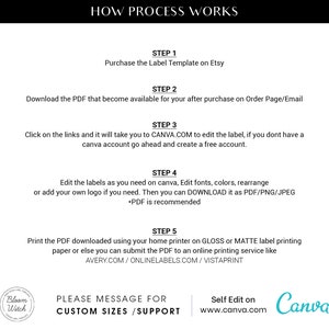 Editable Shea Butter Label Templates- Whipped Shea Butter Labels Diy ...