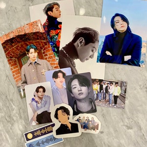 BTS Deluxe Bias Pack | Photocards | Prints | Stickers | Kpop - Etsy
