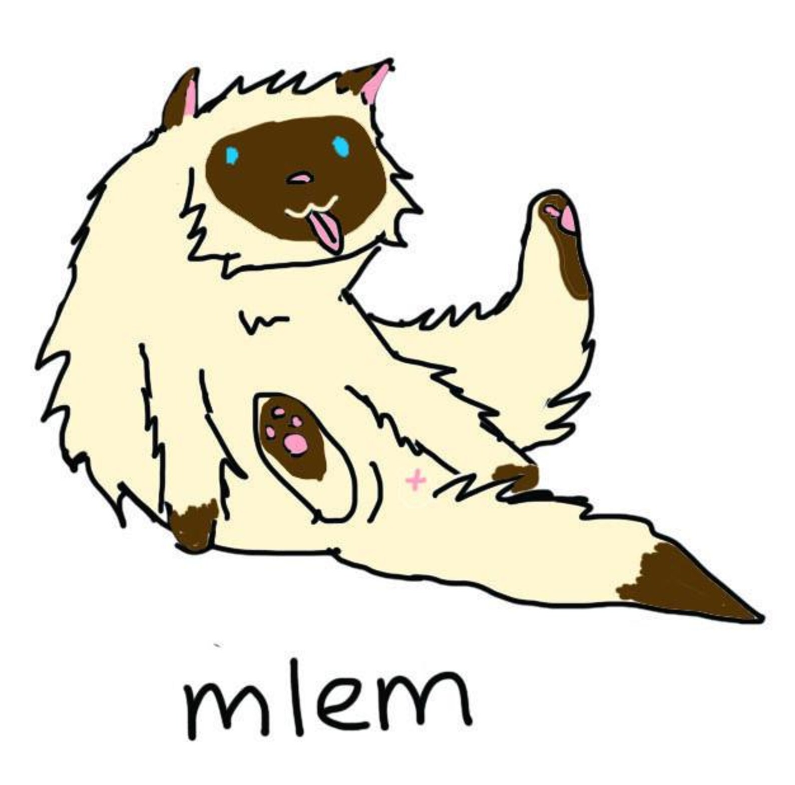 Mlem Cat Novelty Meme Mug - Etsy