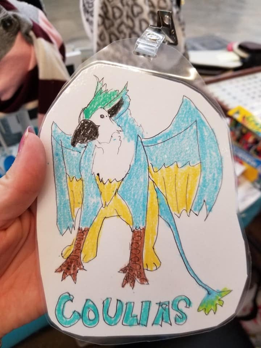 Terrible Pen and Crayon Fursona Badge - Etsy