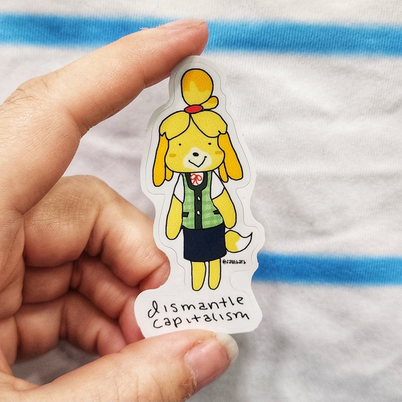 Isabelle Sticker - Etsy