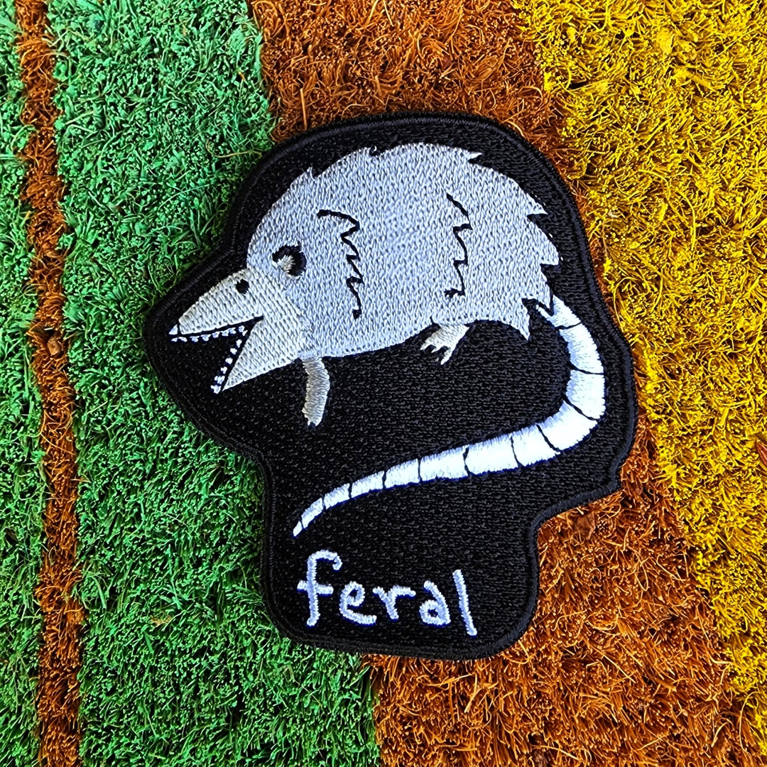 Feral Possum 3 Inch Patch - Etsy