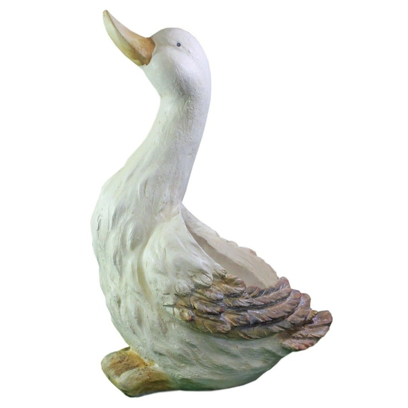 Goose Planter Ornament Plant Pot Lawn Patio Garden Duck Bird - Etsy