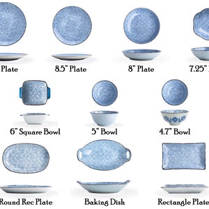 Japanese Design Crockery Dinnerware Set Ceramic Floral Serving Dinner ...