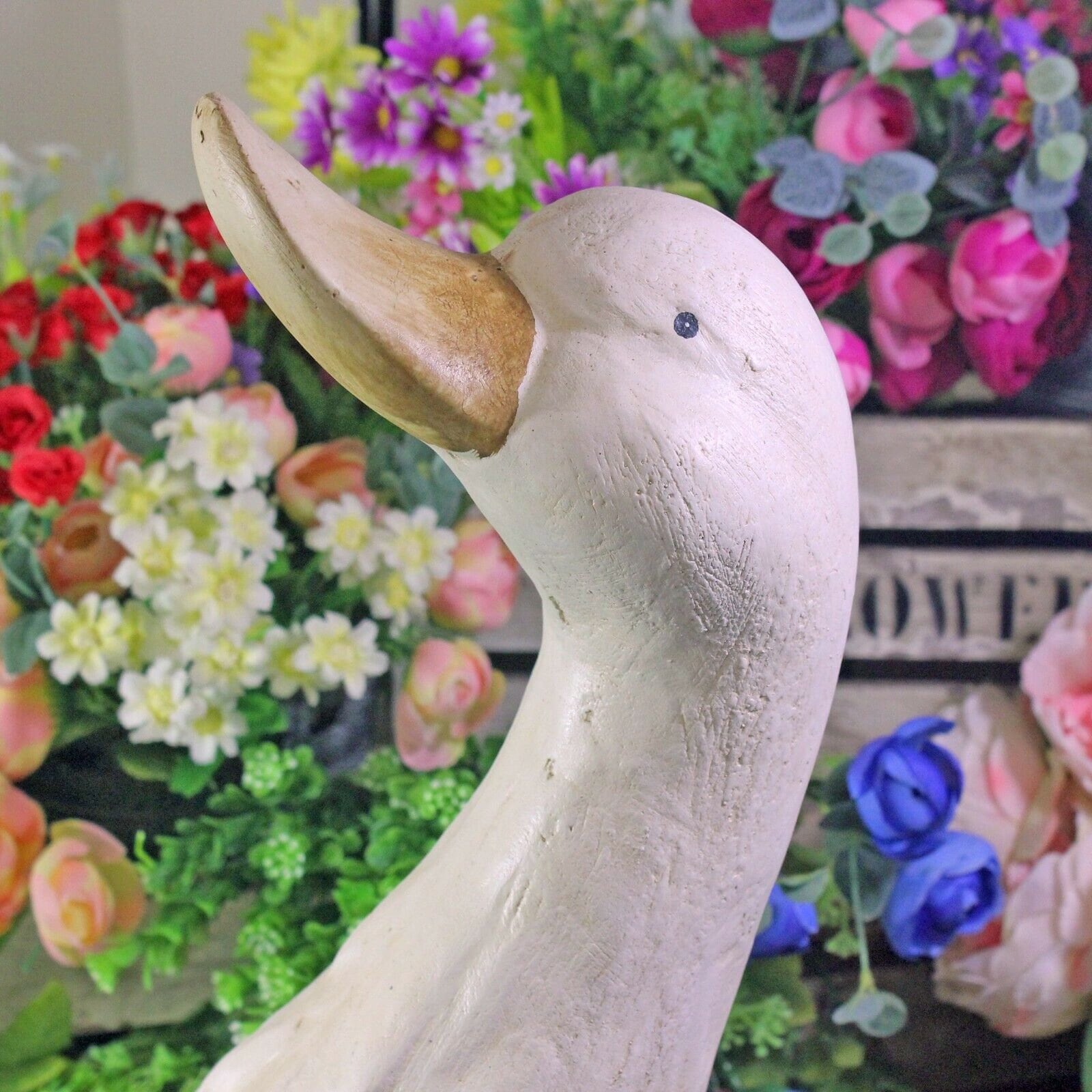 Goose Planter Ornament Plant Pot Lawn Patio Garden Duck Bird - Etsy