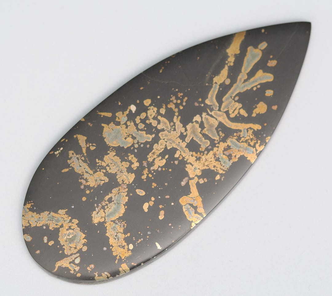 Pyrite in Shale Pyrite Schist From Hérault France 9x4 Cm Graphic Stone ...