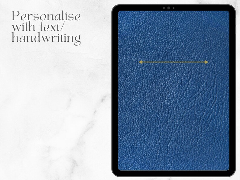 Leather Digital Notebook Covers for Goodnotes and Notability | Digital ...