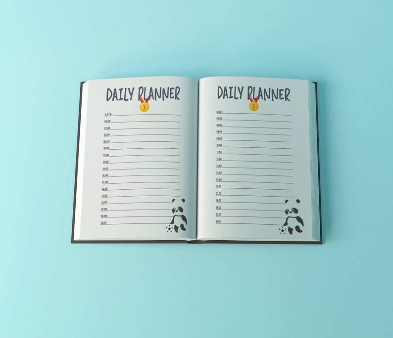 8x10" Daily Sport Planner: KDP Interior Template (PDF, DOCX) - Etsy ...