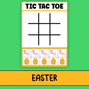 Tic Tac Toe 5 Sheets Christmas, Dogs and Cats, Easter, Fruits, PNG Jpg ...
