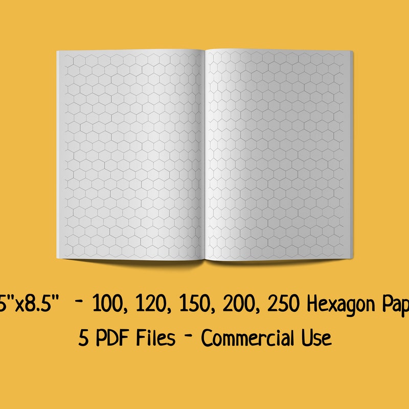 Hexagon Paper - Etsy