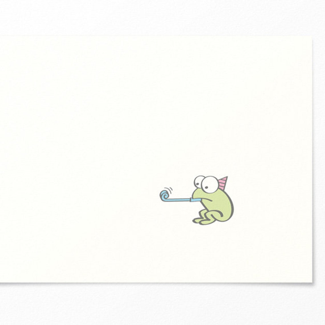 Birthday Card Frog Congratulations Card / Invitation Card - Etsy