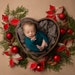 Christmas Newborn Digital Backdrop - Winter Photography,christmas ...
