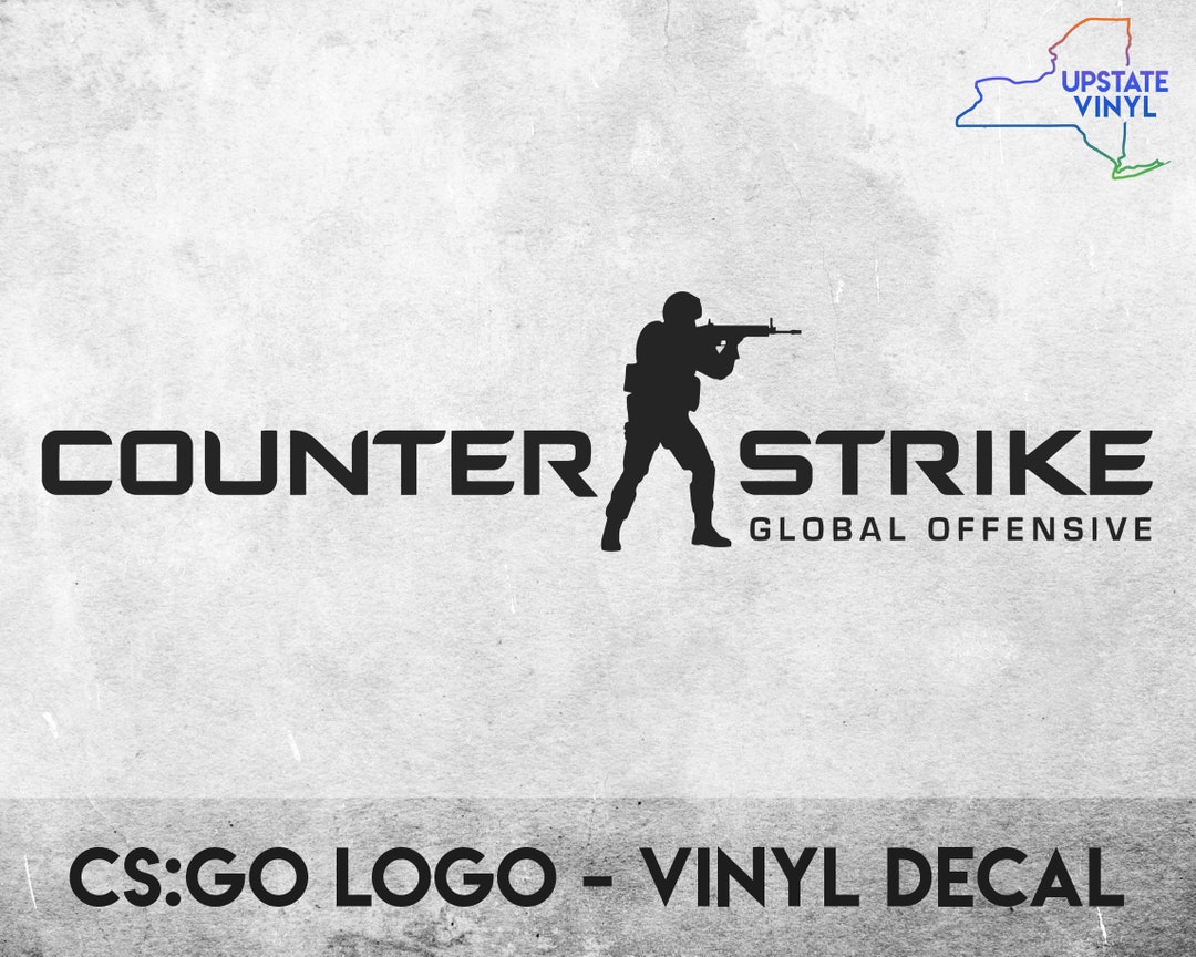 CS:GO Logo Vinyl Decal Sticker - Multiple Colors Available! - Etsy
