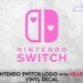Nintendo Switch Logo With Hearts Vinyl Decal Multiple Colors Available ...