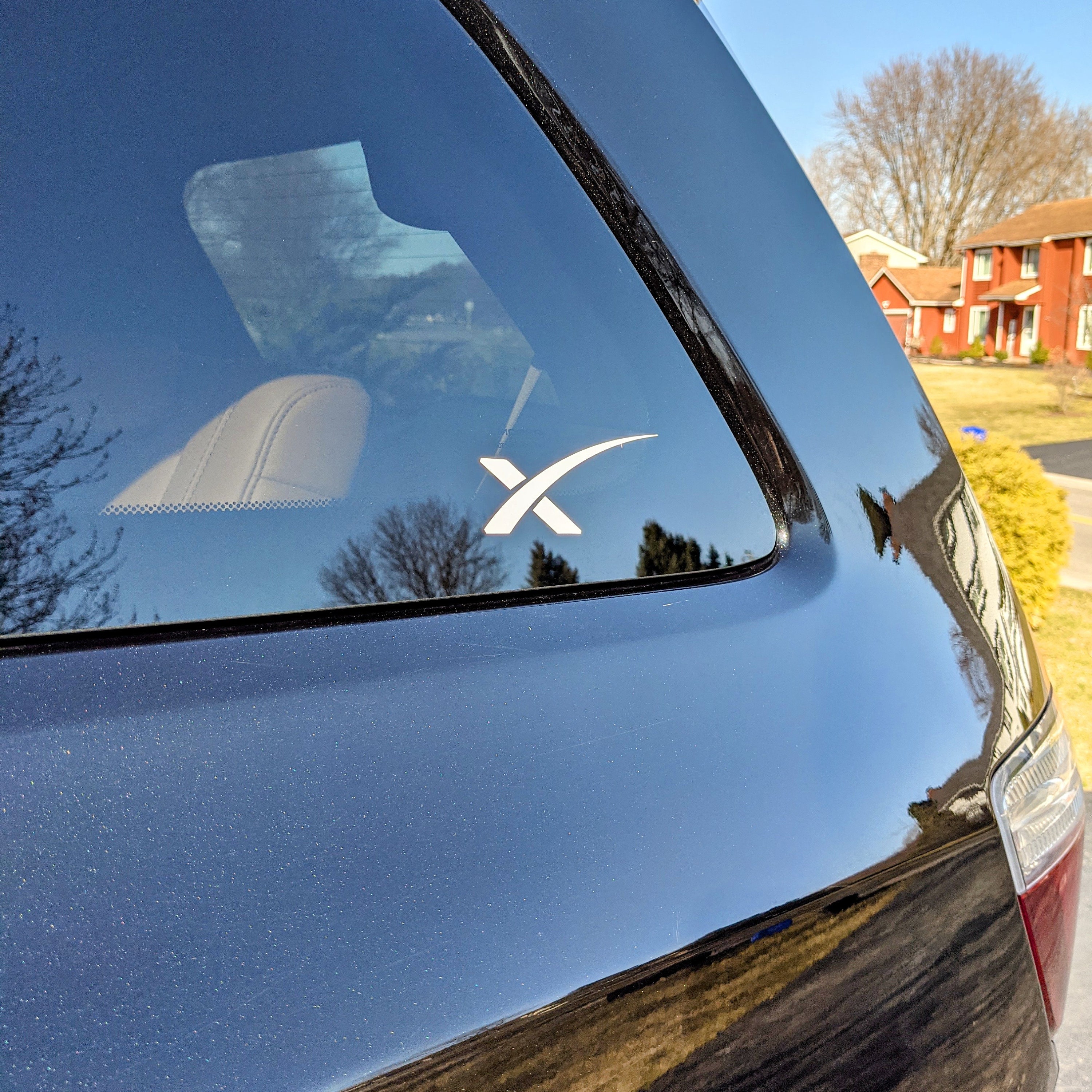Spacex 'X' Logo Vinyl Decal Sticker Multiple - Etsy UK